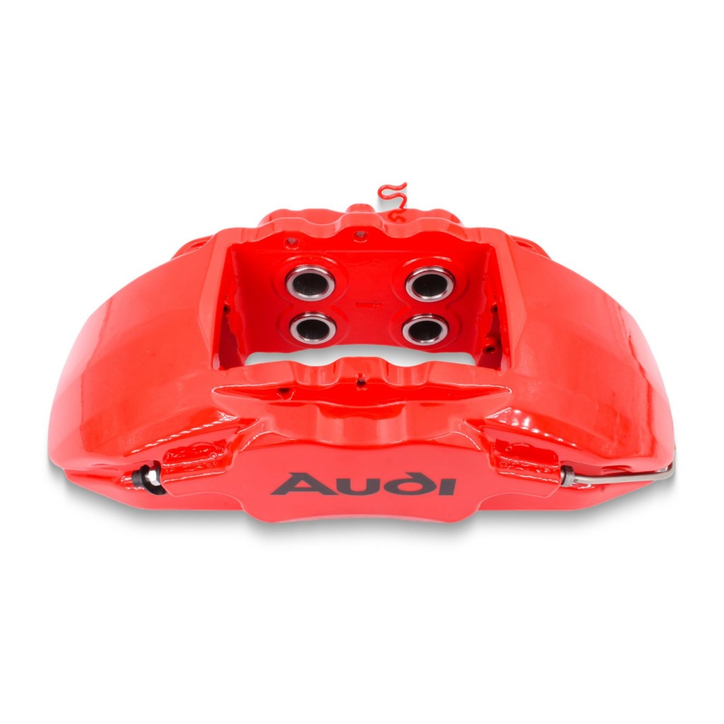 Rote Bremssttel Audi